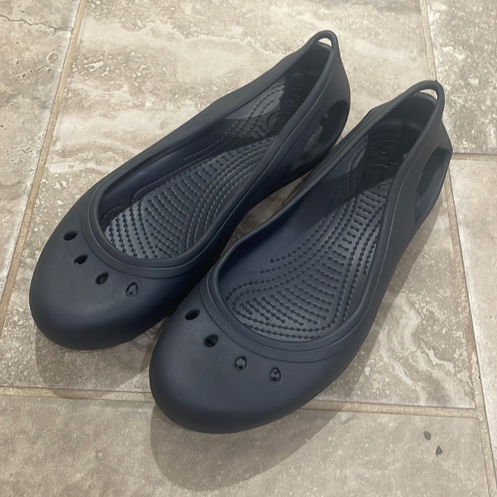 Crocs Kadee Ballet Flats Mary Jane Womens Closed Shoe… - Gem